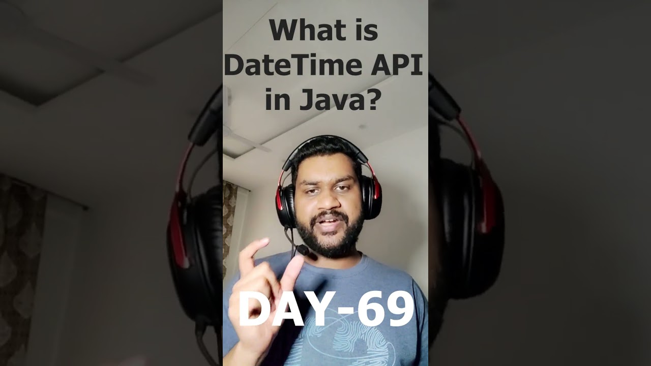 What is DateTime API in Java? #java #interview #interviewtips