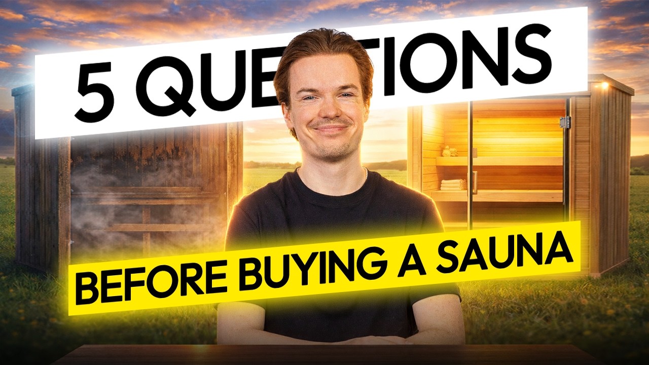 Don’t Buy a Sauna Kit Until You Answer These 5 Questions