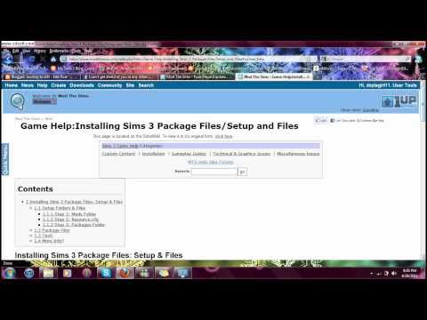 How to install sims 3 package files - airportsupernew