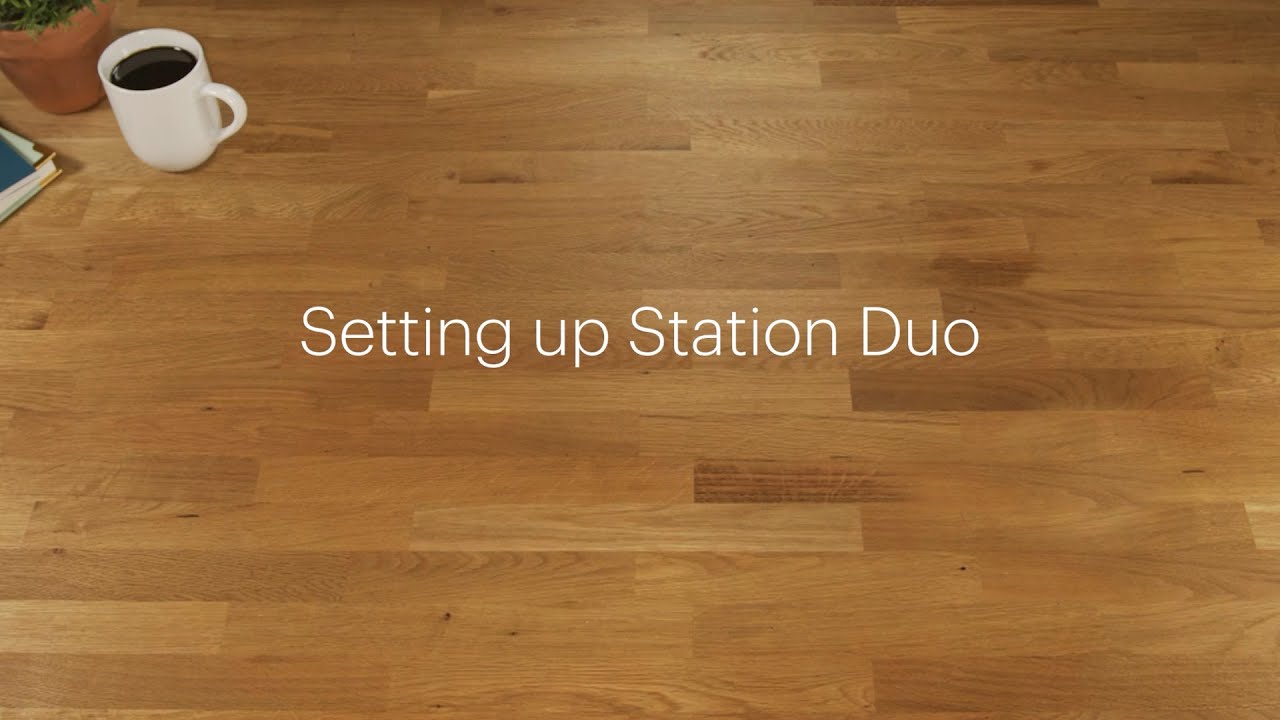 Setting up Station Duo (gen 1)
