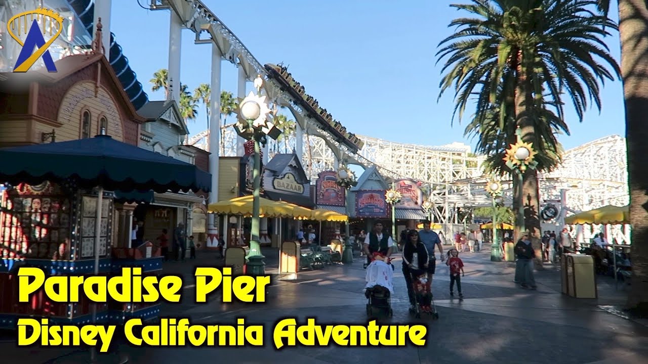MyDisneyFix | Paradise Pier Walkthrough at Disney California Adventure ...
