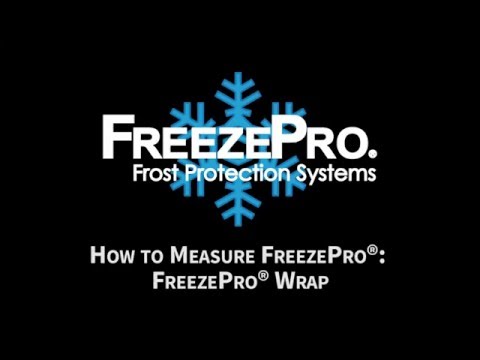 How to Measure FreezePro®: FreezePro® Wrap - GRAINGER