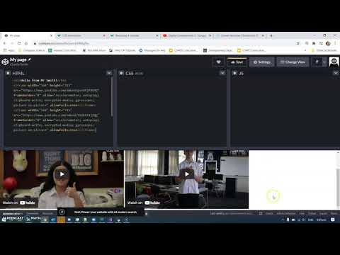 CodePen HTML/CSS activity