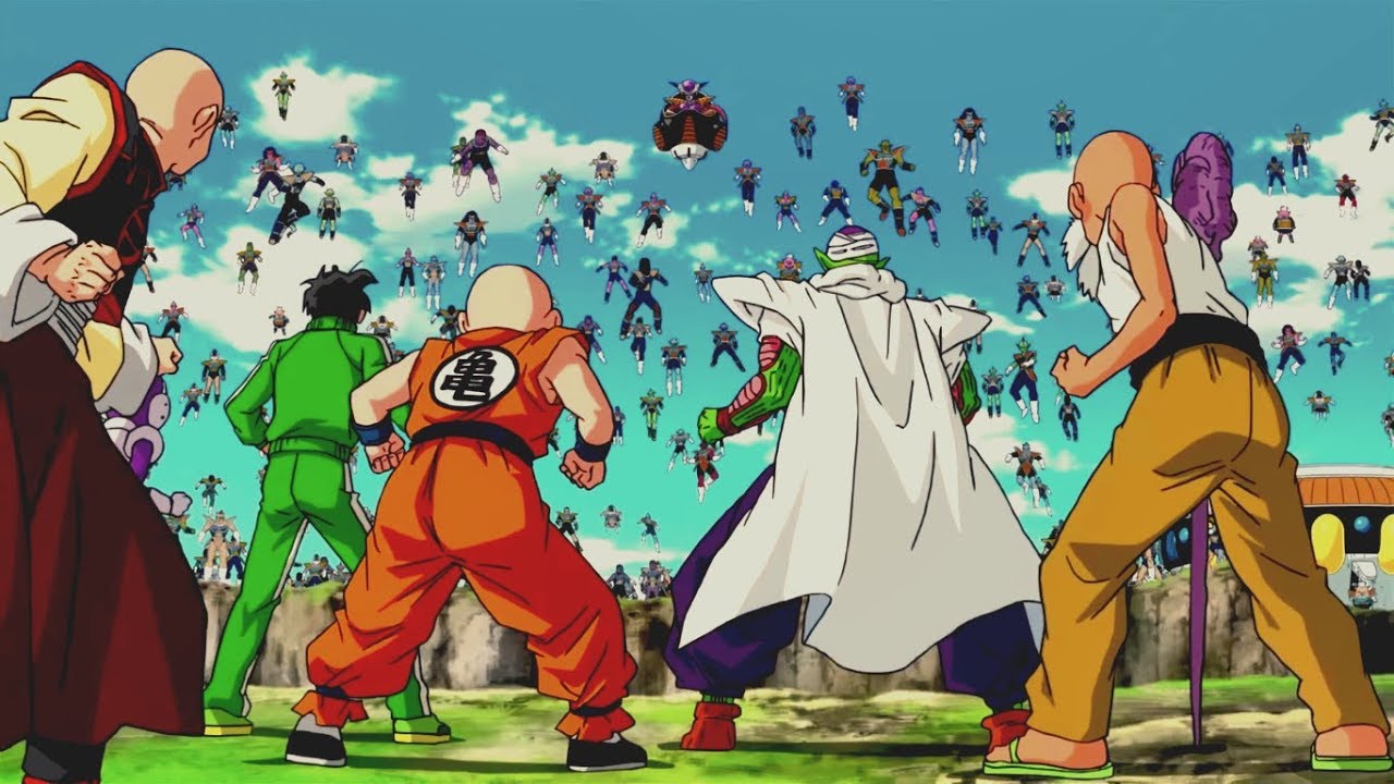 Z Fighters V Frieza Soldiers 