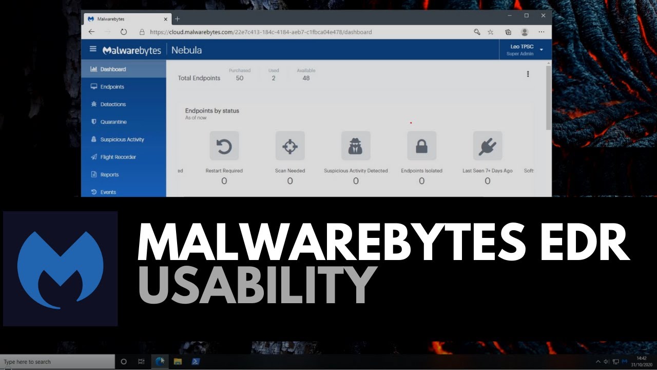 Malwarebytes EDR: Usability