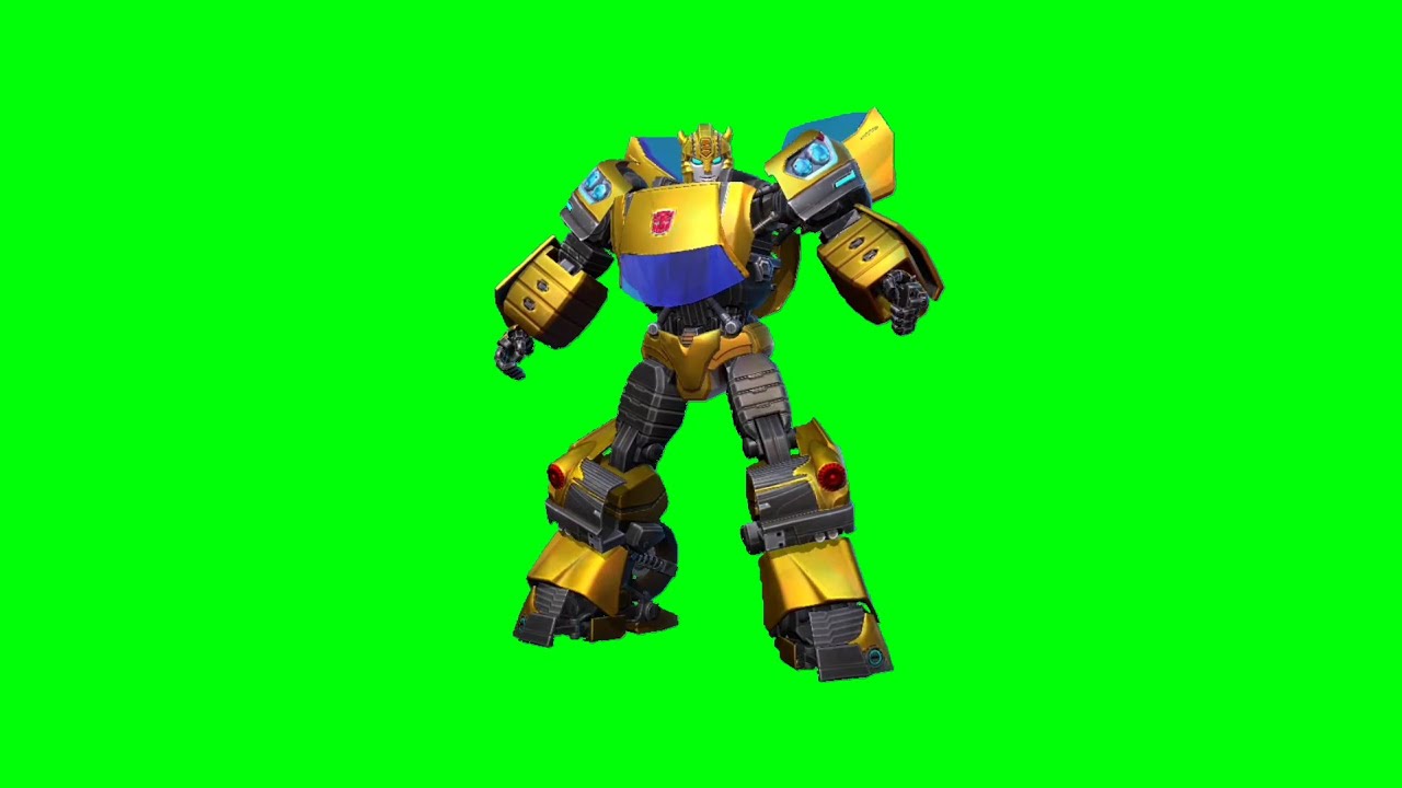 Anime Green Screen Hero Mobile Legend - X Borg   Bumblebee Green Screen No Copyright