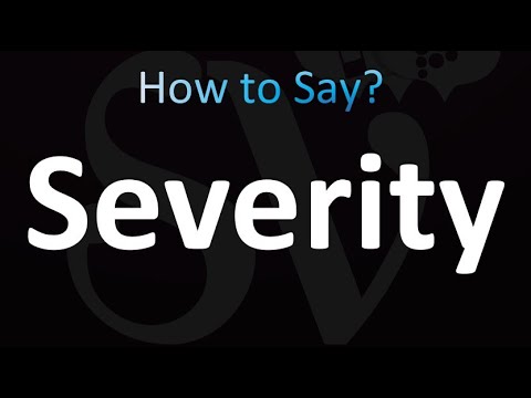 How to Pronounce Severity (Correctly!)