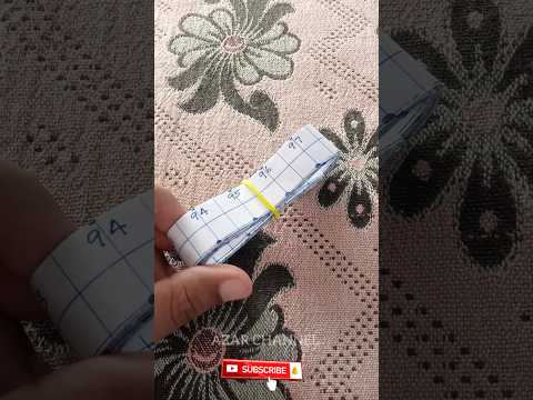 trick to make measuring tape 📏✂️🗒️ #azarchannel #tape #paper