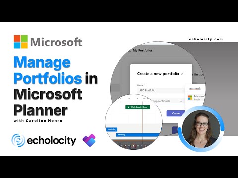 Manage Portfolios in Microsoft Planner | Project Management in Microsoft 365 | Project Dashboard
