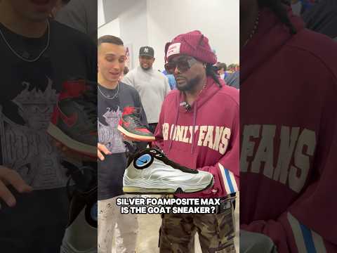 Wale’s GOAT sneaker… do you agree?? 😳