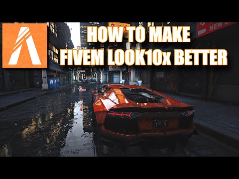 HOW TO MAKE FIVEM LOOK 10x BETTER | GRAPHICS MOD FOR FIVEM | Real Life Graphics V5