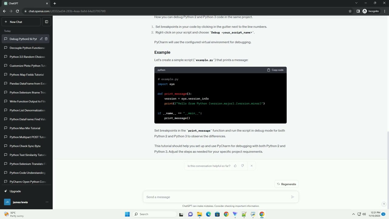 Can I use both Python2 and Python3 to debug in PyCharm