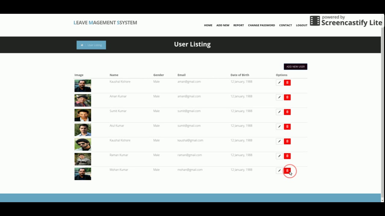 NodeJS, AngularJS, Mongo and MEAN Project on Leave Management System