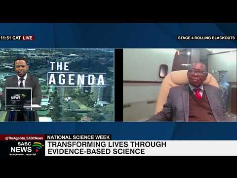 Minister Blade Nzimande speaks about the importance of National Science Week
