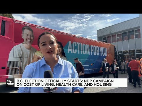 2024 British Columbia General Election kicks off