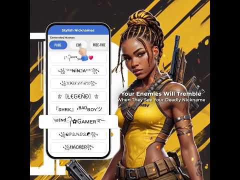 (Eng)     Stylish Nickname Generator for Gamer provides a bundle of Popular Gaming Nicknames