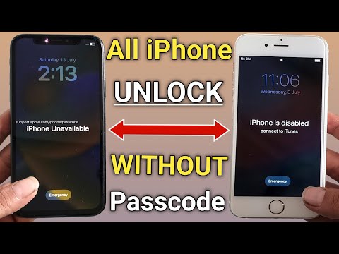 How to Unlock Any iPhone Without Passcode If Forgot | iphone unavailable/disabled fixed | 2025