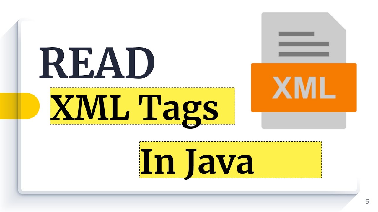 Read XML tags in Java | XML DOM Parser | Java PDF tutorial | JavaNextLevel