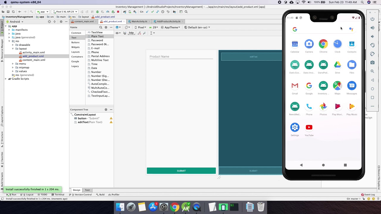 Android Studio Tutorial - Part 3 (2020 Edition)