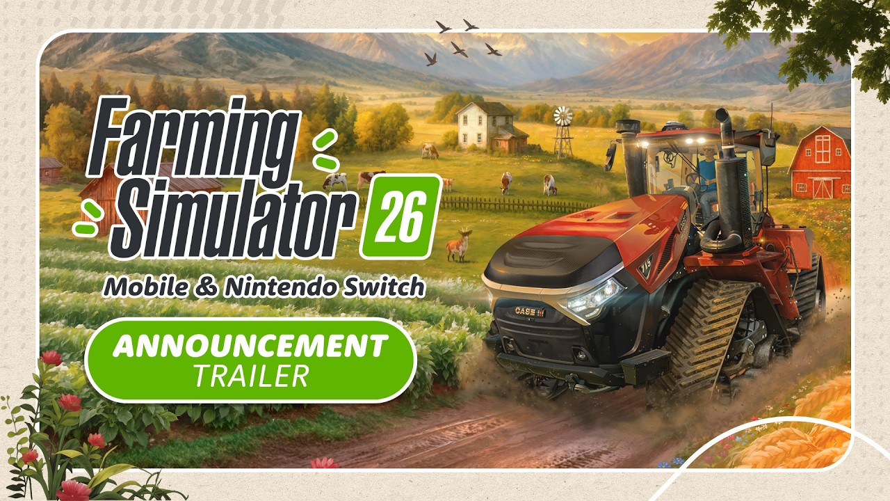 Farming Simulator 26: Announcement Trailer