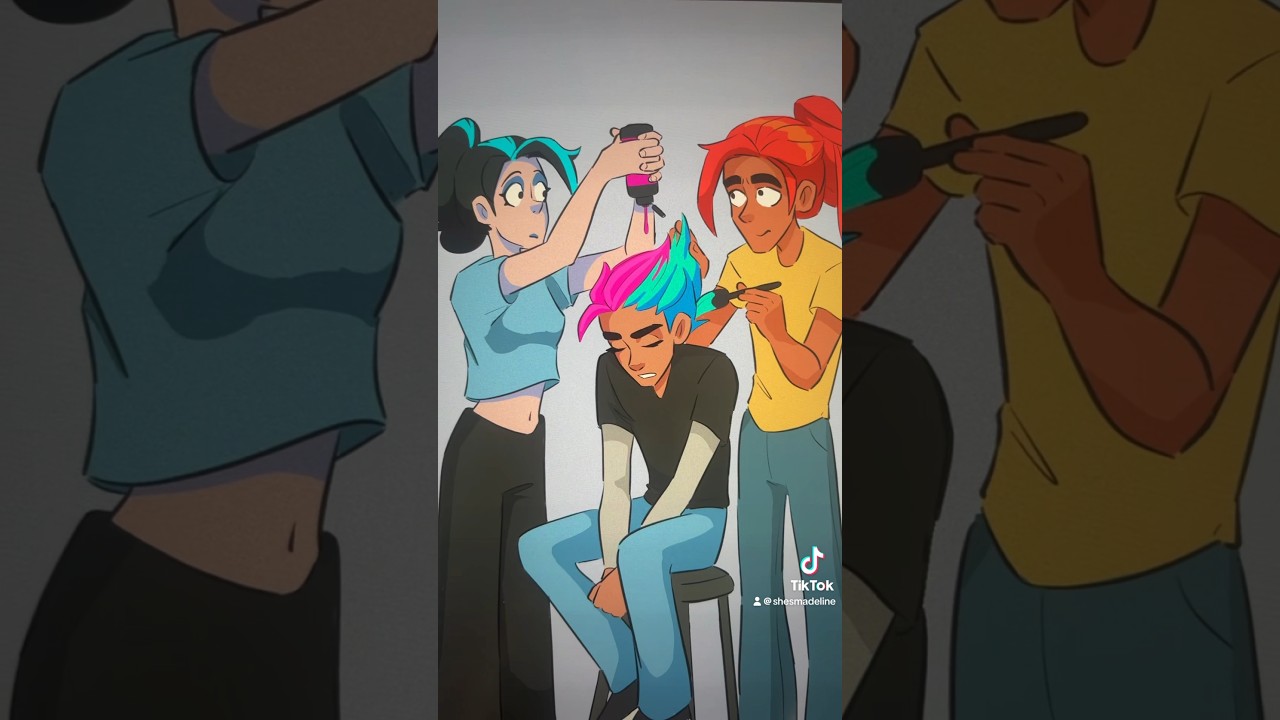 I did it. I used THE audio. #animatic #animation #edit #originalcharacter #artist #art #comic