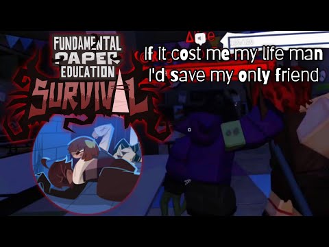 How To Get "If it cost me my life man I'd save my only friend" Badge - FPE:S REMASTERED (Roblox)