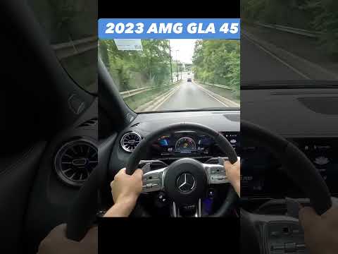 2023 AMG GLA 45 POV Full video on the channel 👇