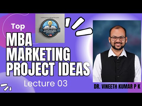 Top MBA Marketing Project Topics and Ideas| Complete project guidance for MBA Marketing Students|
