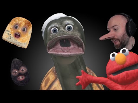 Wade's face filter... while Mark & Bob have a serious talk