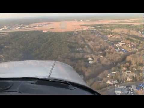 Landing at Gabreski on Long Island NY