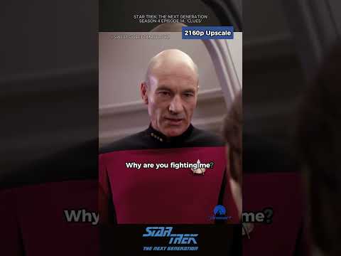 [4K] Gatekeeping | Picard and Data | Star Trek: TNG S04E14 'Clues' #shorts #startrek #clips