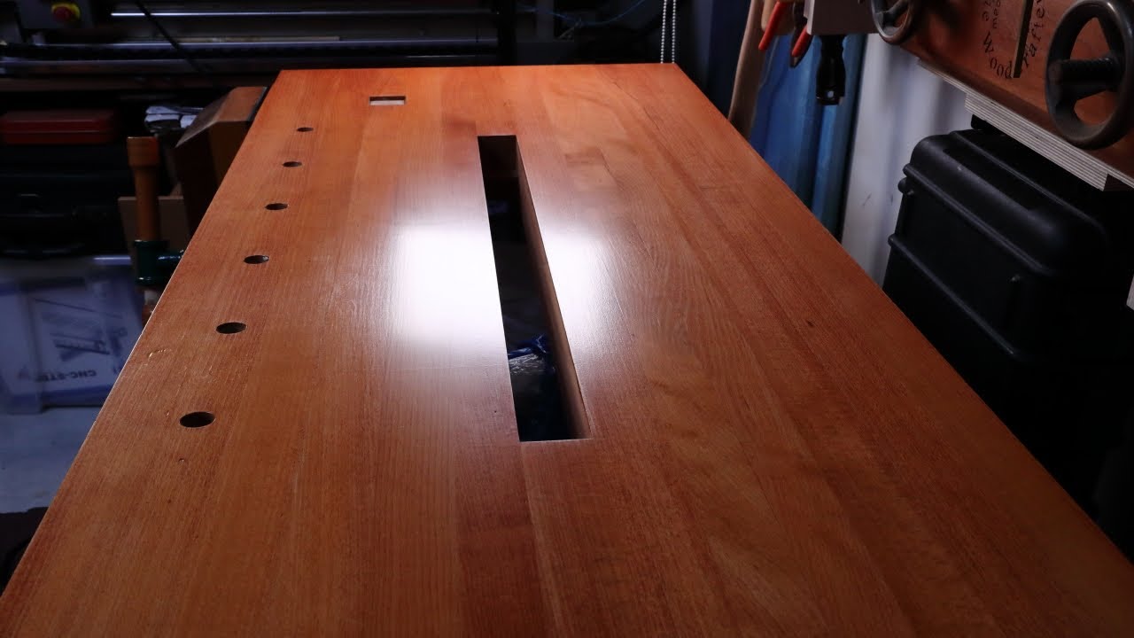 Simple techniques to finish a workbench top