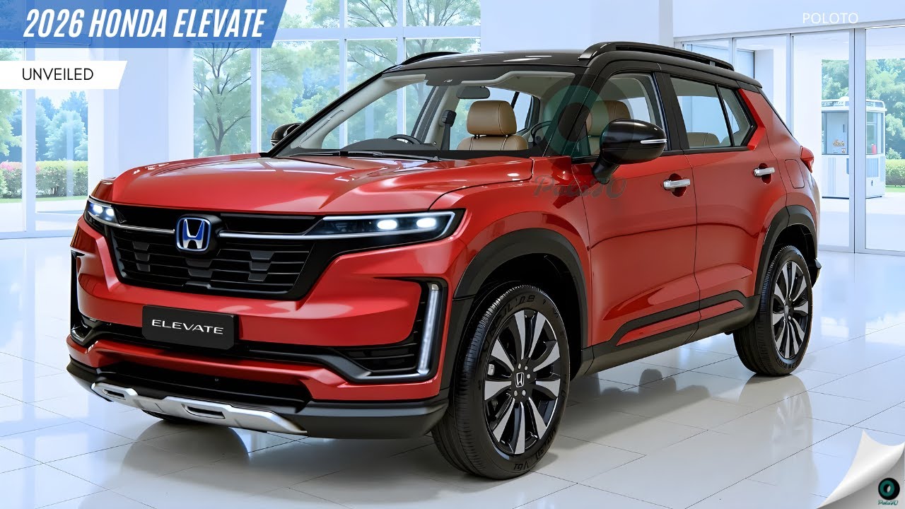 2026 Honda Elevate Unveiled - Maintain its competitive edge!