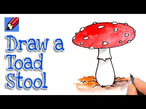 How to draw a Magic Toadstool Real Easy – Shoo Rayner