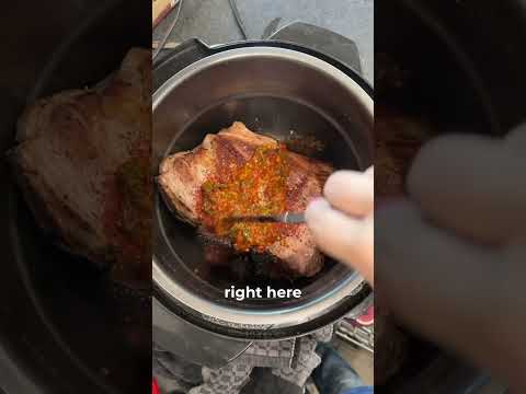 Spicy Pork Greek Gyro | Crock Pot | Pressure cooker RECIPE! JUICY meat and family favorite!!
