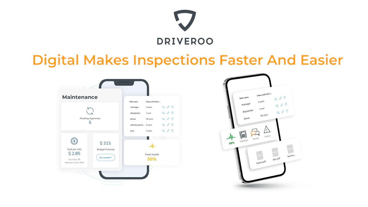 Driveroo - Mobile and cloud-based fleet operation management solution ver 2