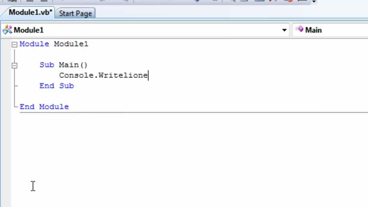 Visual Basics 2008 - Console Application [Voice Tutorial]
