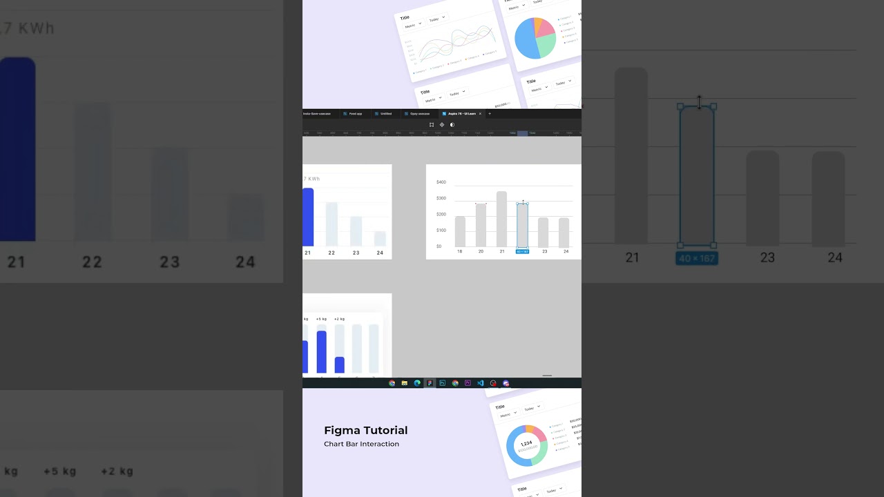 Figma | Chart Tutorial #figma #animation