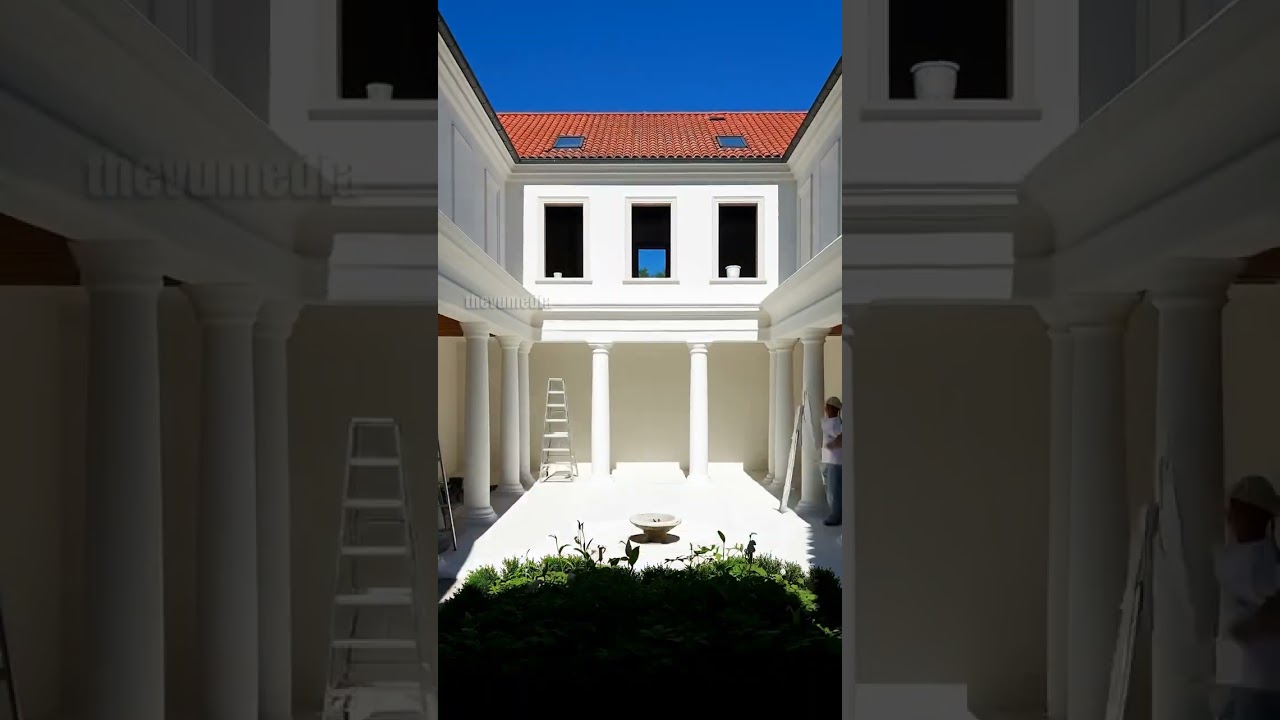 Bringing The Roman Villa To Life! #History #Roman #Villa