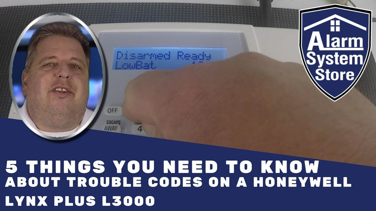 5 things You Need To Know About Honeywell Lynx Plus L3000 Trouble Codes