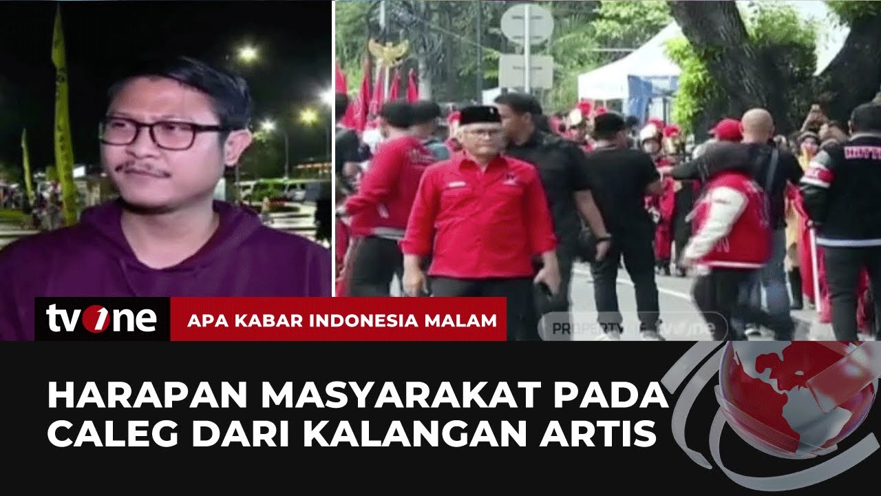 Pemilu 2024 Bertabur Caleg Artis, Apa Pendapat Masyarakat? | AKIM tvOne