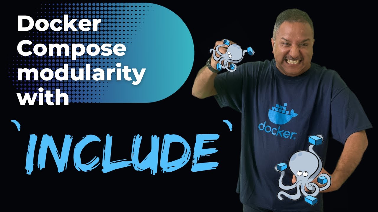 Simplifying Docker Compose with Modularization Using the Include Feature