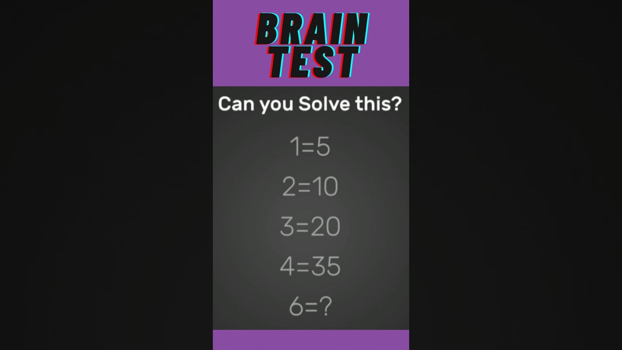 IQ TEST II Think You’re Smart? Prove It! 🧠 | Ultimate IQ Test ll iq test #iq #braintest