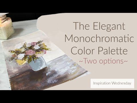 Borrowing the ON TREND Monochromatic Color Palette from Fashion | My Secret Monotone Technique 🤫