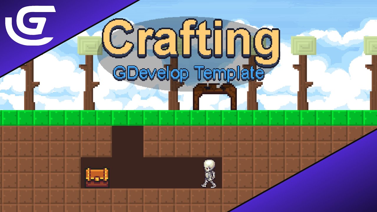 GDevelop Crafting Template