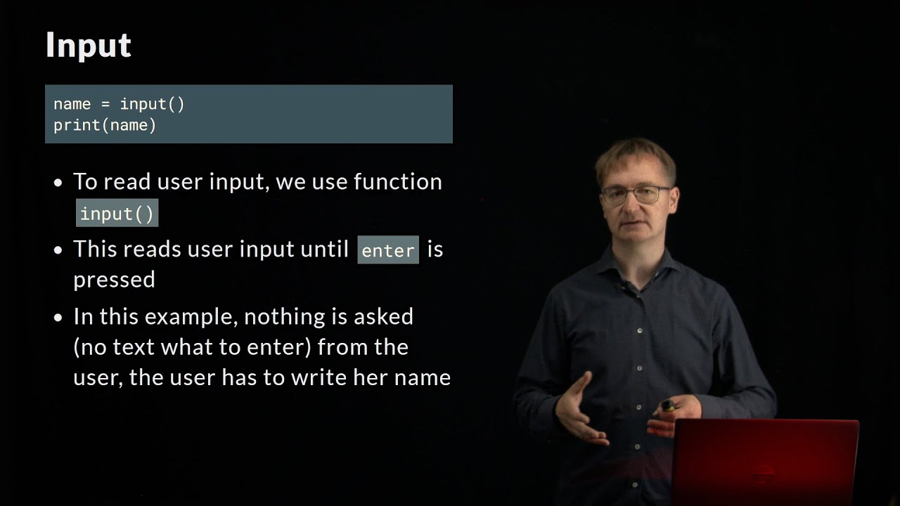 Python (eng) - Input and output