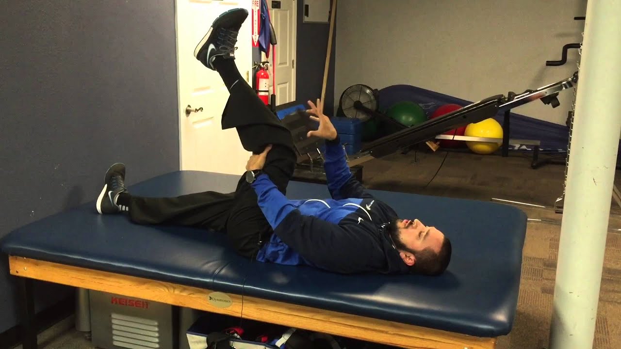 Stretch your hamstrings, nerves & low back- Supine 90 90 Hamstring Stretch