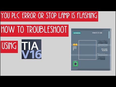 HOW TO TROUBLESHOOT PLC SIEMENS S7-1200/1500 ON TIA PORTAL??