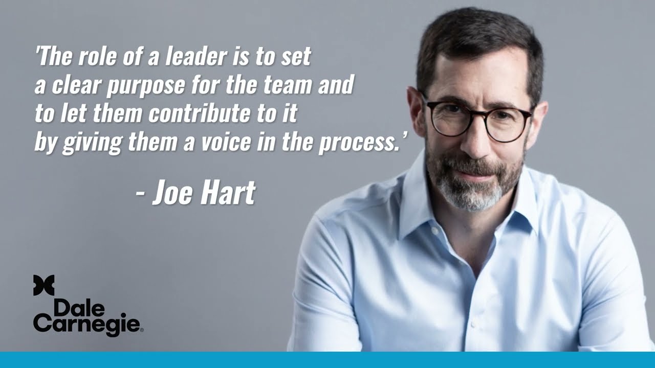 Video: Meet Joe Hart, President & CEO of Dale Carnegie | Leading ...
