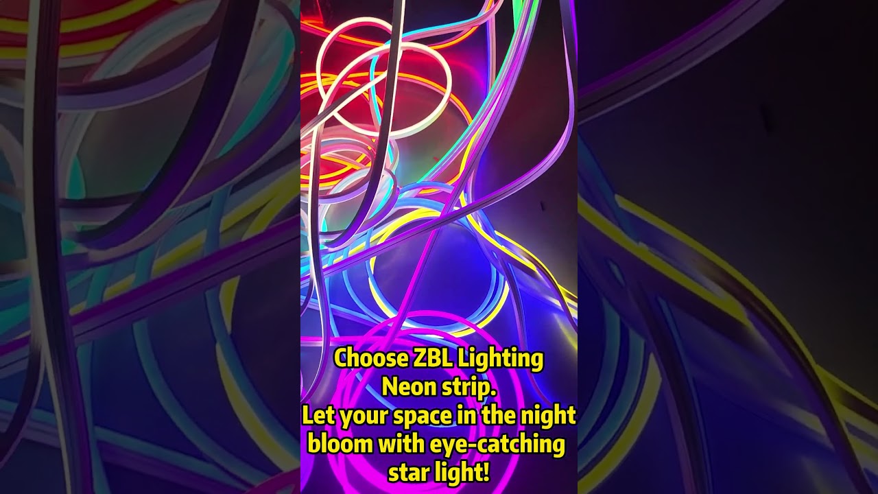 Glow Up: Elevating Spaces with LED Neon Light Strips #neonstrip #ledlighting